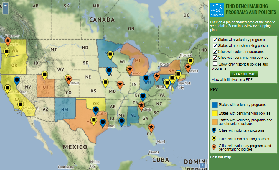 Servidyne | EPA Benchmarking Map - Servidyne